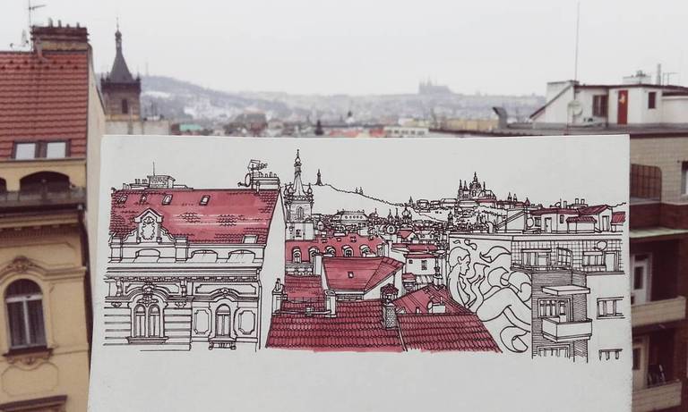 Beautiful Drawings of Cities by Maxwell Tilse – Fubiz Media