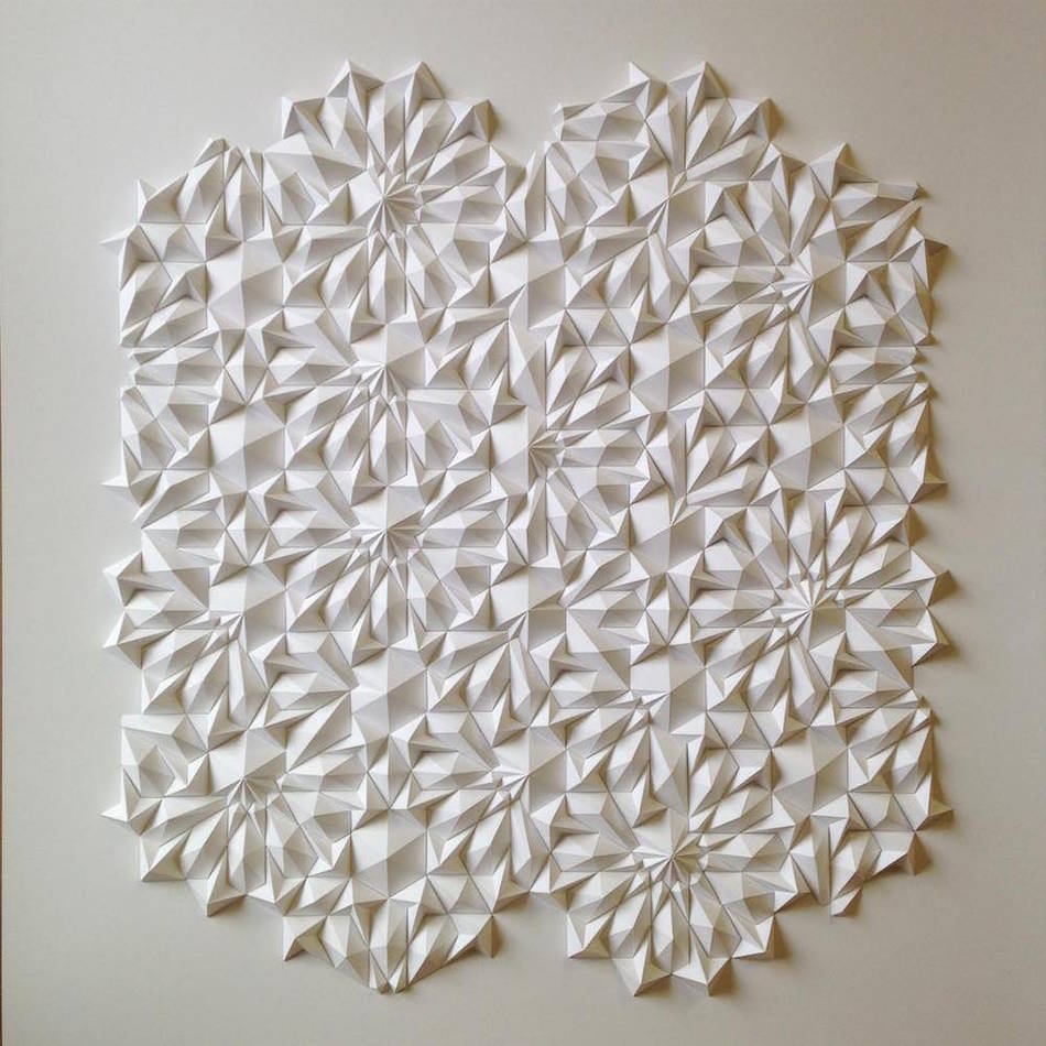 Geometric Paper Sculptures by Matthew Shilan – Fubiz Media