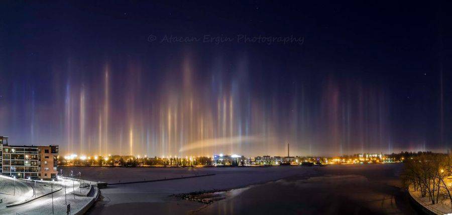 Amazing Pictures of Light Pillars – Fubiz Media