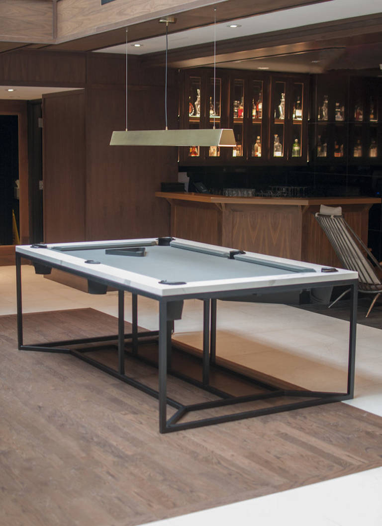 Refined Marble Pool Table for a Luxurious Hotel in Montreal – Fubiz Media