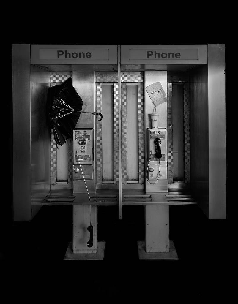 Empty Phone Boxes in Black and White – Fubiz Media