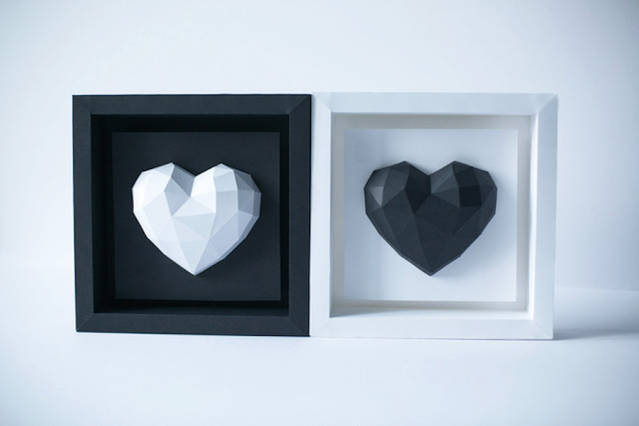 Valentine’s day Paper Hearts Project – Fubiz Media