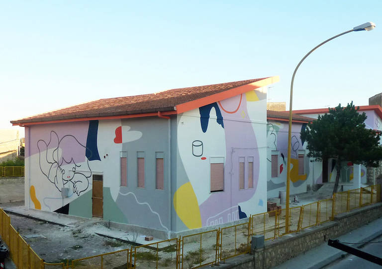 Selection of Beautiful Mural Artworks by GUE – Fubiz Media