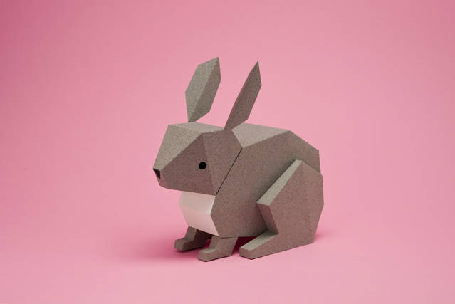 Cute Animals in Cardboard to Assemble – Fubiz Media