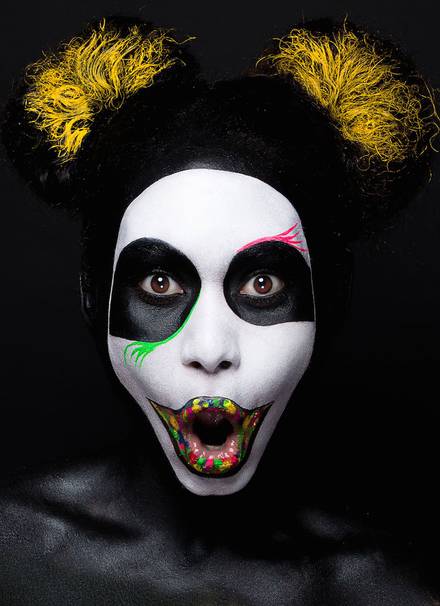 Amazing Japanese Pop Art Face Painting – Fubiz Media
