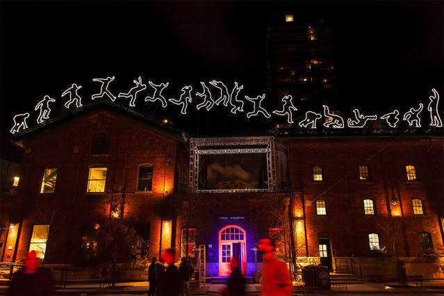 Beautiful Light Installations at the Toronto Light Festival – Fubiz Media