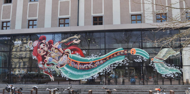 Incredible Street Artist Nychos Reveals the Anatomy Many Characters ...