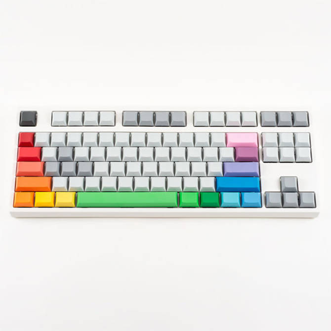 Colored Keyboard by Candykeys – Fubiz Media