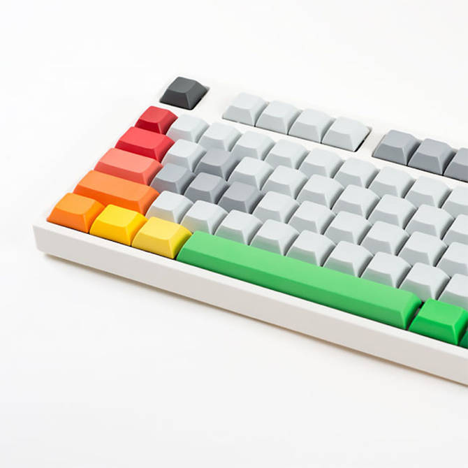 Colored Keyboard by Candykeys – Fubiz Media