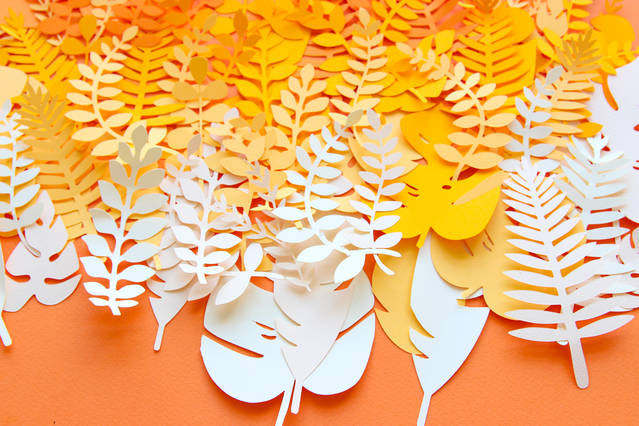 Behind the Scene of a Colorful Paper Art Creation – Fubiz Media