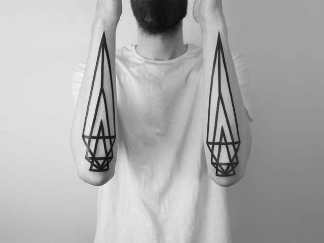 Geometrical & Minimalist Tatoos by Malvina Maria Wisniewska – Fubiz Media