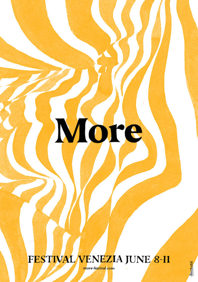 Very Graphic Poster for the Famous More Festival – Fubiz Media