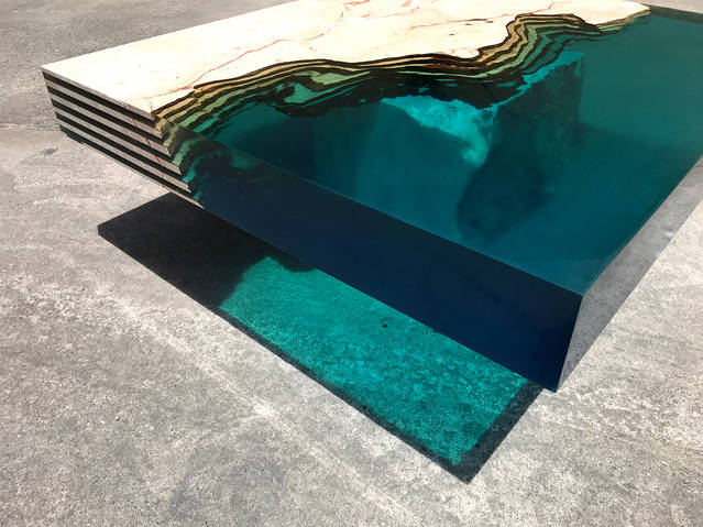 Stunning Table Inspired by the Earth and the Sea – Fubiz Media