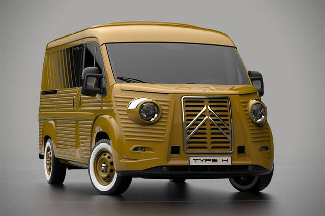Iconic Citroën Type H Revisited – Fubiz Media