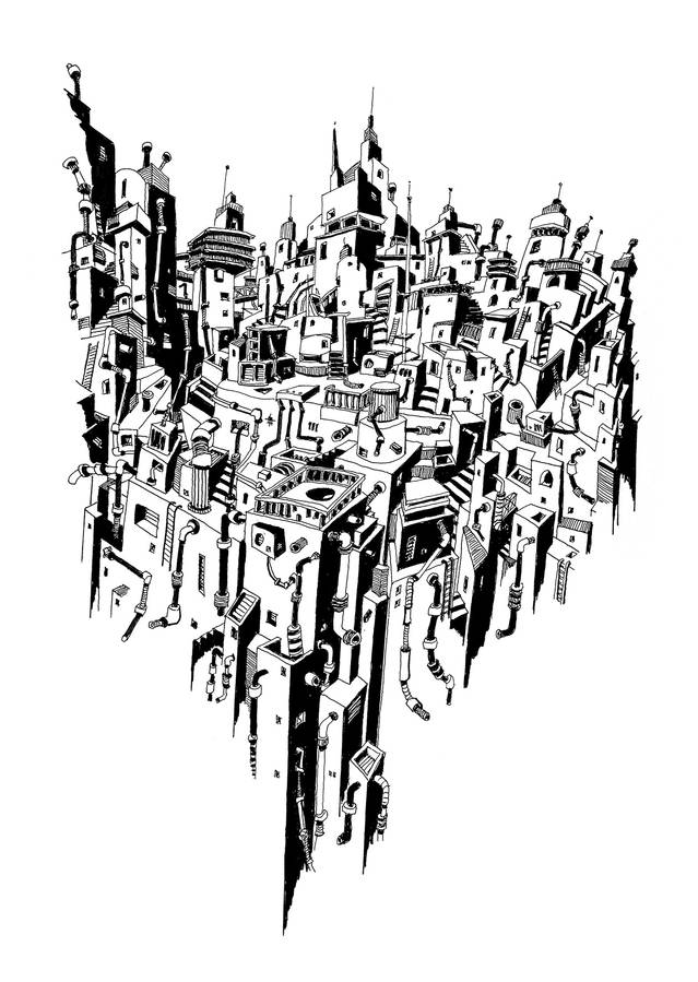 The Architecture of Poetry by Richard England – Fubiz Media