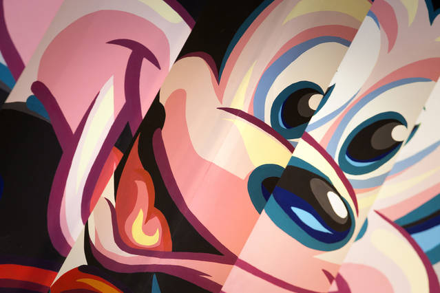 Mickey Mouse in an Impressive Anamorphic Artwork – Fubiz Media