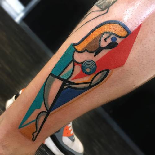 Cubic and Abstract Tattoos by Mike Boyd – Fubiz Media