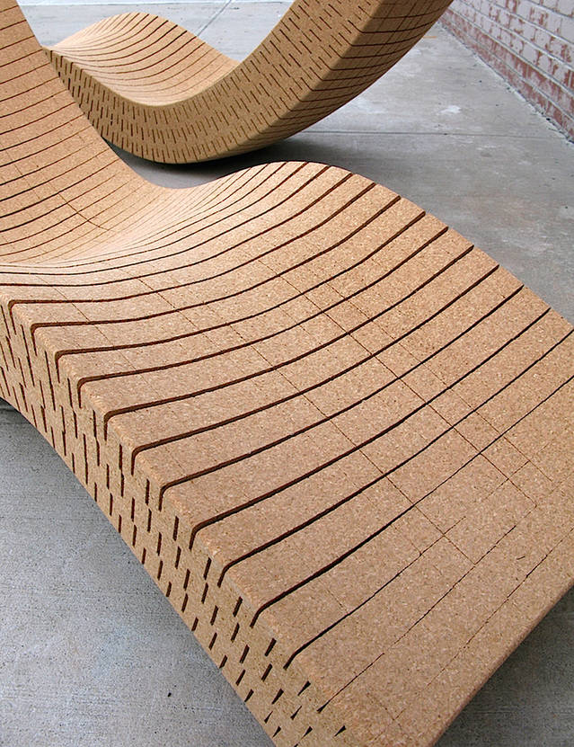 Minimalist Cork Made Furniture by Daniel Michalik – Fubiz Media