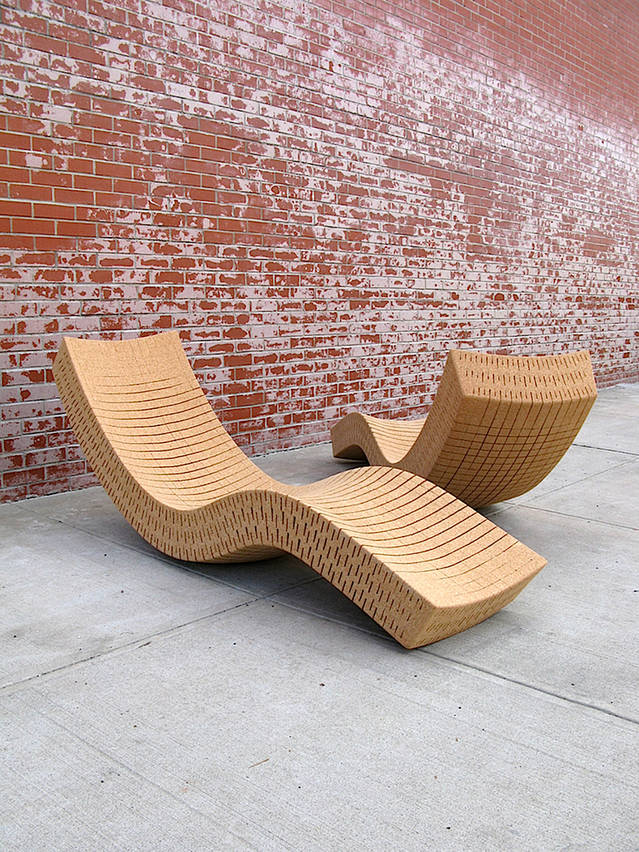 Minimalist Cork Made Furniture by Daniel Michalik – Fubiz Media