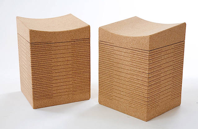 Minimalist Cork Made Furniture by Daniel Michalik – Fubiz Media