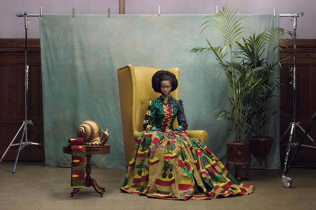 “L’Hommage à L’Art” Series by Koen Hauser & Vlisco – Fubiz Media