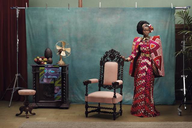 “L’Hommage à L’Art” Series by Koen Hauser & Vlisco – Fubiz Media
