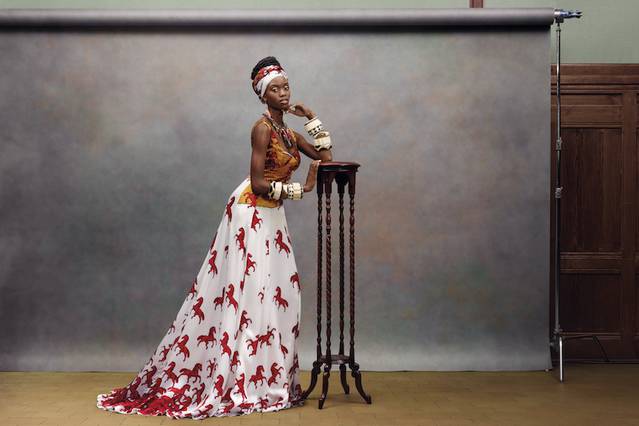 “L’Hommage à L’Art” Series by Koen Hauser & Vlisco – Fubiz Media