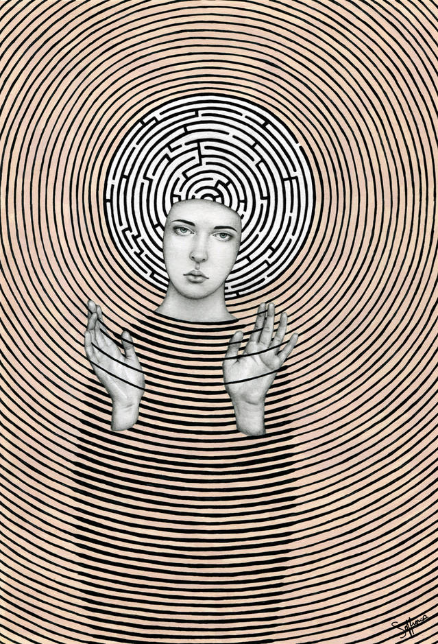 A-maze-ing Girls by Sofia Bonati – Fubiz Media