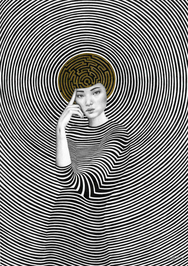 A-maze-ing Girls by Sofia Bonati – Fubiz Media