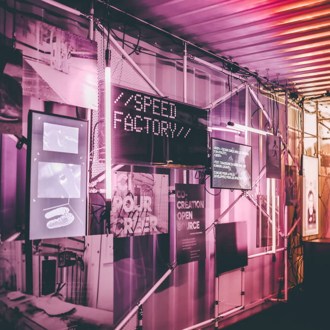 SpeedFactory: a futuristic and innovative experience by adidas – Fubiz ...