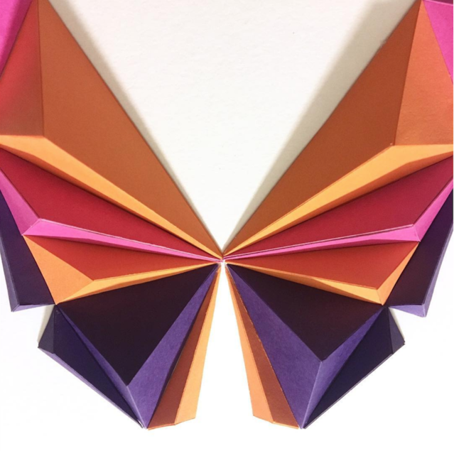 Geometric Birds Paper Art – Fubiz Media