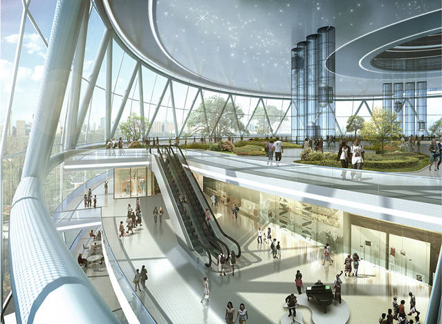 Beautiful Dome-Shaped Mall Project – Fubiz Media