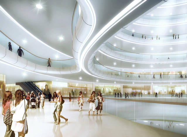 Beautiful Dome-Shaped Mall Project – Fubiz Media