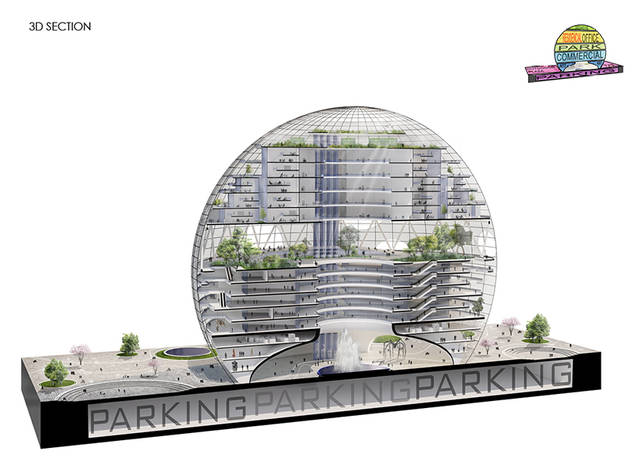 Beautiful Dome-Shaped Mall Project – Fubiz Media