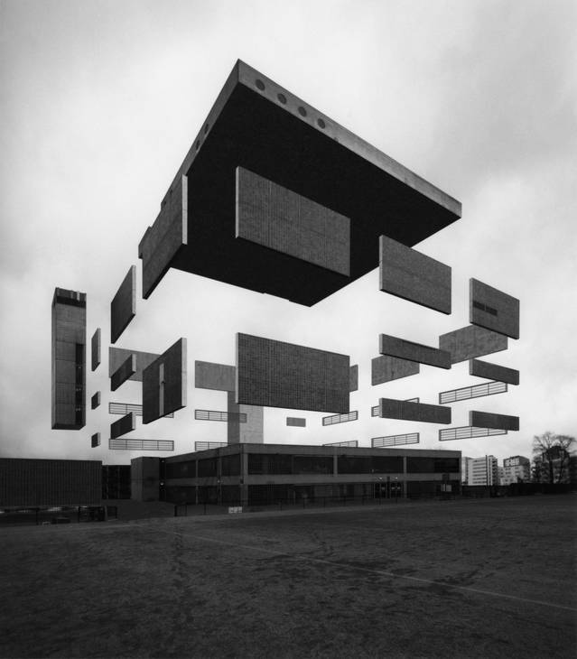 Surrealist Images of Levitating Buildings – Fubiz Media