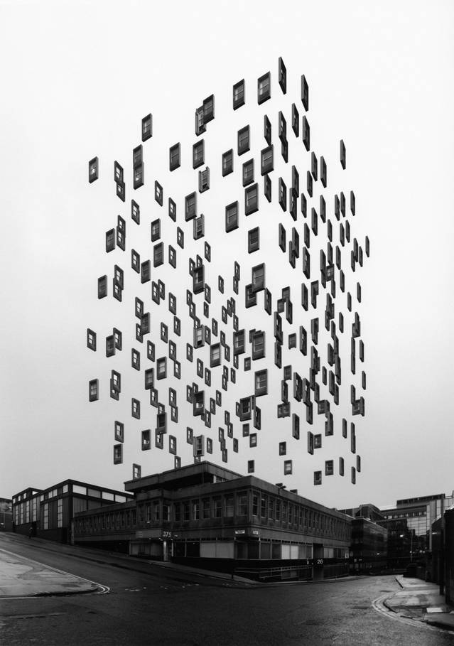 Surrealist Images of Levitating Buildings – Fubiz Media