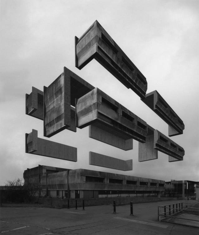 Surrealist Images of Levitating Buildings – Fubiz Media