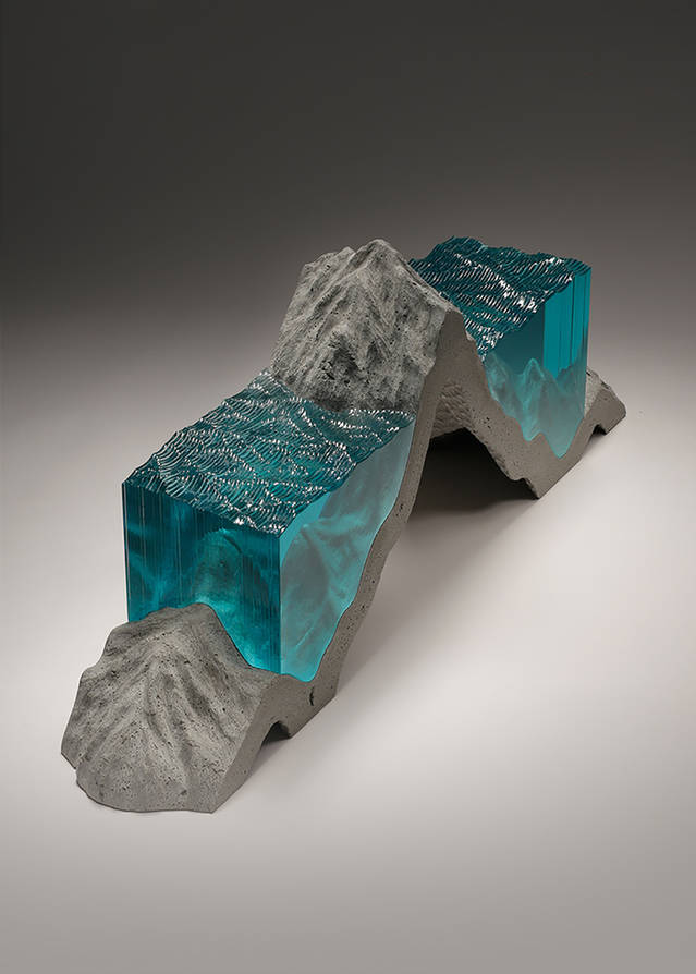 Stunning Glass and Concrete Ocean Sculptures – Fubiz Media