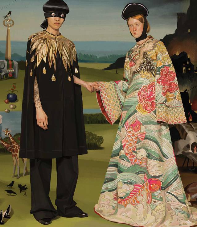 Ignasi Monreal Illustrates Gucci’s SS18 Collection – Fubiz Media