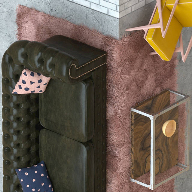 Amusing Gravity-Defying 3D Rooms – Fubiz Media