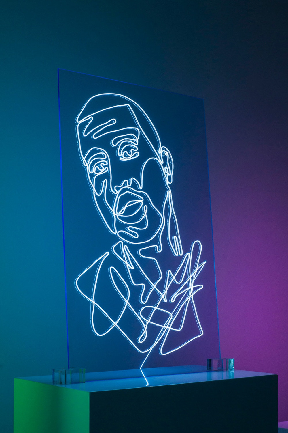Fubiz natalie wong neon rappers design 08 Fubiz Media