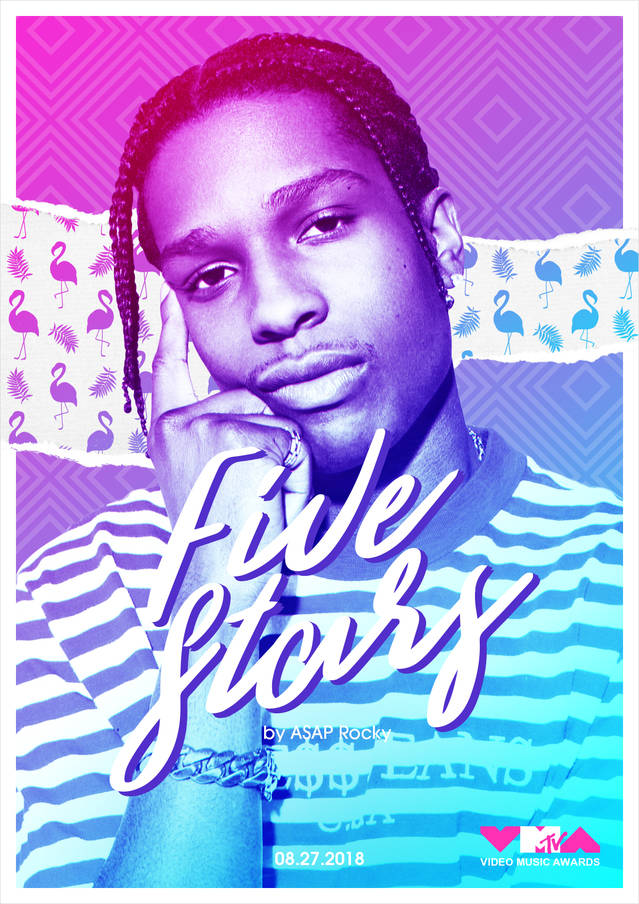 Bright and Colourful MTV Video Music Awards Posters – Fubiz Media