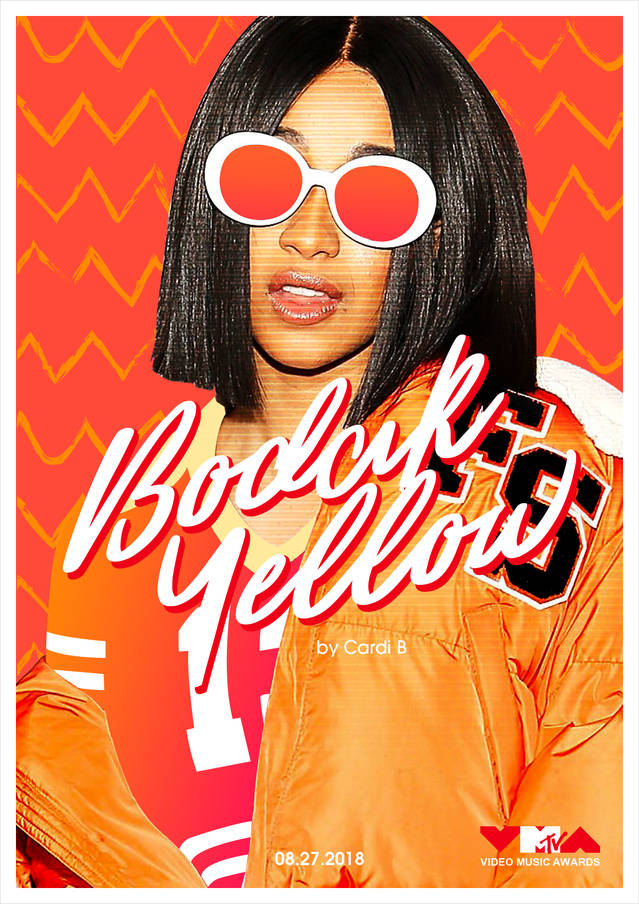 Bright and Colourful MTV Video Music Awards Posters – Fubiz Media