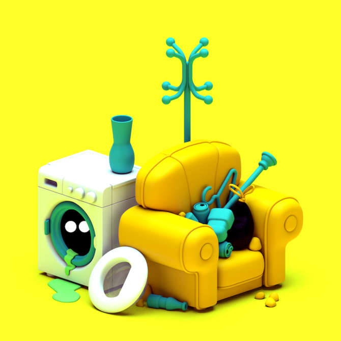 Fun Illustrations About Waste – Fubiz Media