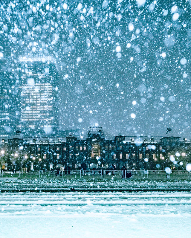 Magical Images of Tokyo Under the Snow – Fubiz Media