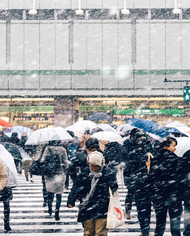 Magical Images of Tokyo Under the Snow – Fubiz Media
