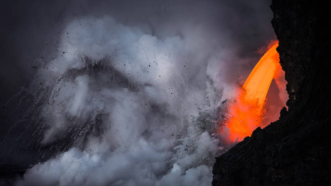 Magnificent Images of Spewing Lava in Hawaii – Fubiz Media