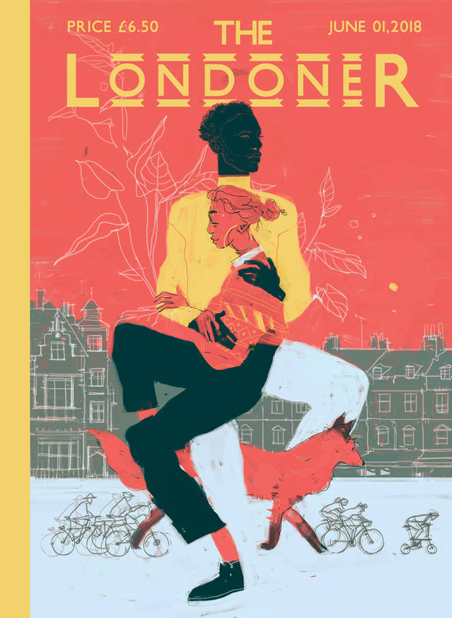 Fictional Magazine Cover Project Celebrates London – Fubiz Media
