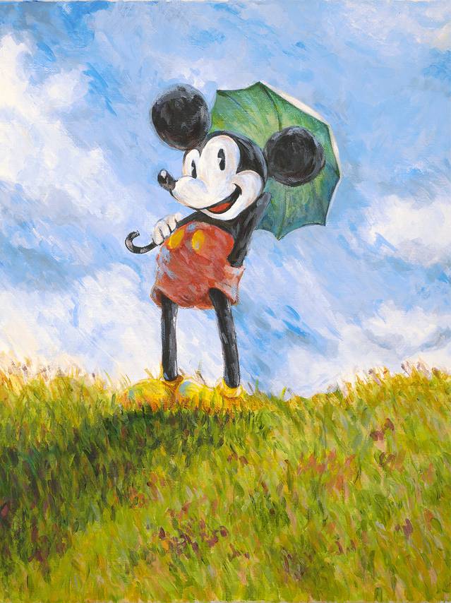 « Mickey is Art » Exhibition at Galerie Glénat – Fubiz Media