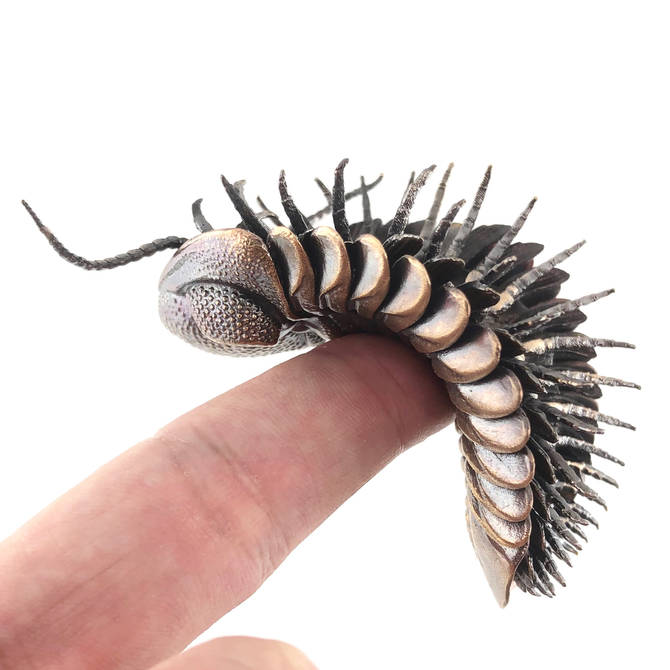 Bronze Prehistorical Insects – Fubiz Media